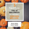 5 Easy Fall and Halloween Activities Your Kids Will Love! - I Spy Fabulous