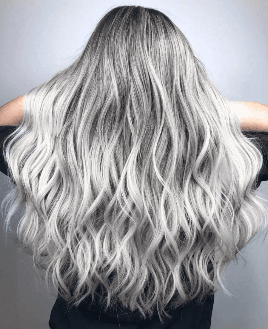 Hello Ice Queen: Over 200 Gorgeous Photos of Silver Hair Color Inspo ...
