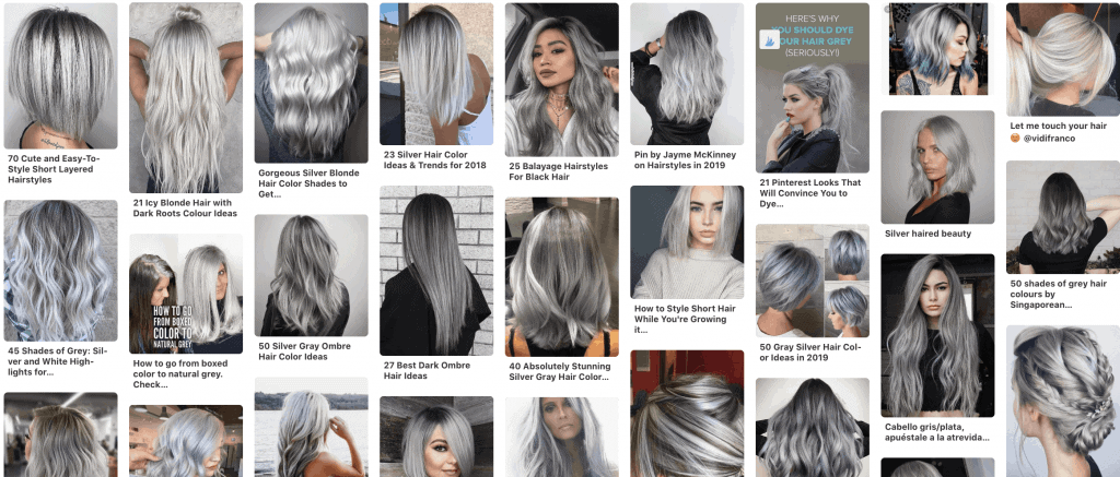Hello Ice Queen: Over 200 Gorgeous Photos of Silver Hair Color Inspo ...
