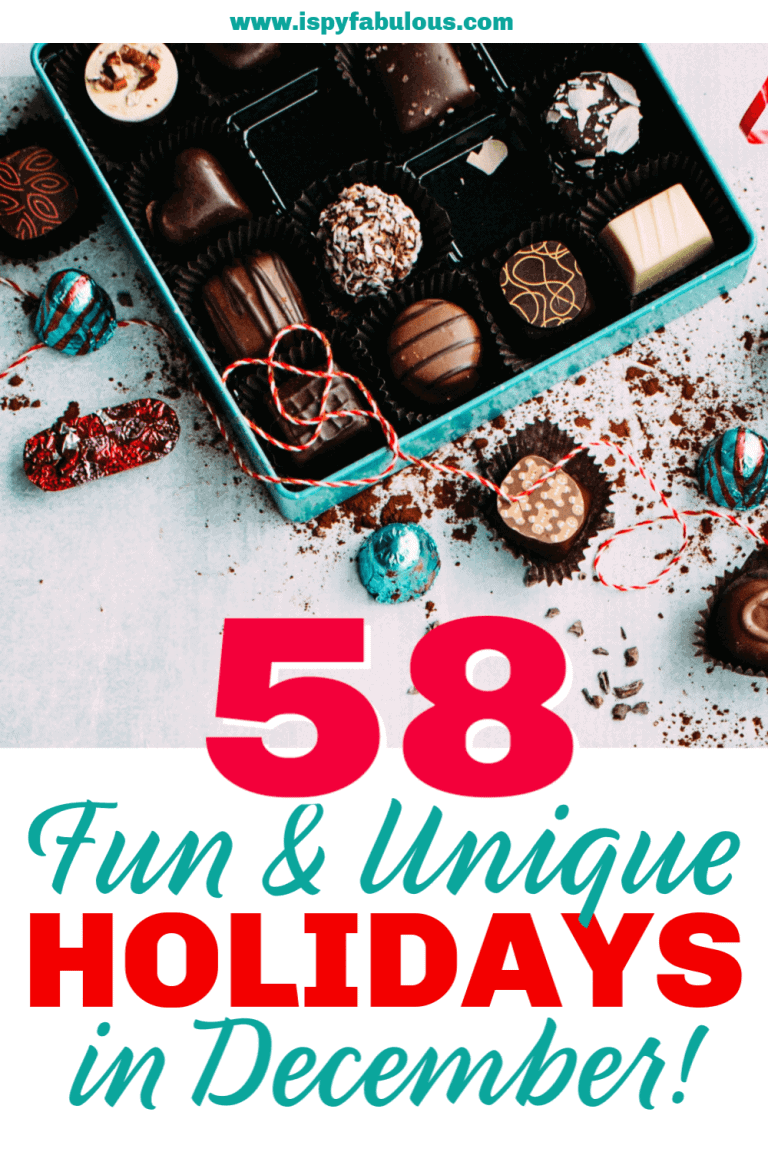58 Unusual Holidays in December Your Kids Will Love! - I Spy Fabulous