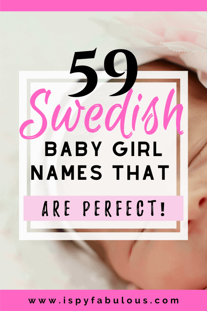 59 Unique Swedish Girl Names Everyone Will Love! - I Spy Fabulous