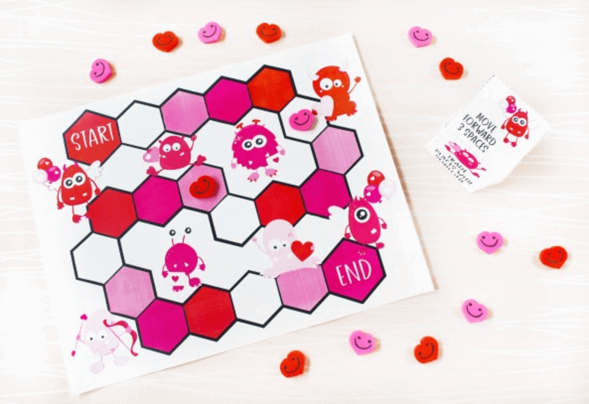 18 Free Valentine’s Day Games & Printable Activities for Kids! - I Spy ...