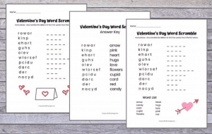 18 Free Valentine’s Day Games & Printable Activities for Kids! - I Spy ...