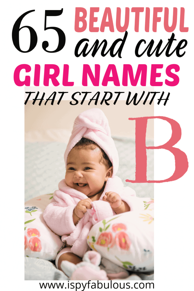 65 Beautiful Girl Names That Start with “B”! - I Spy Fabulous