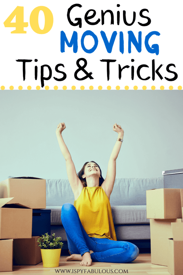 40 Must-Read Moving Tips for an Organized Move! - I Spy Fabulous