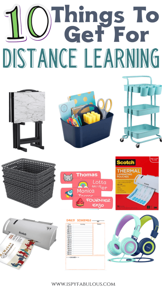 10 Supplies for Distance Learning or Homeschooling This Year! - I Spy ...