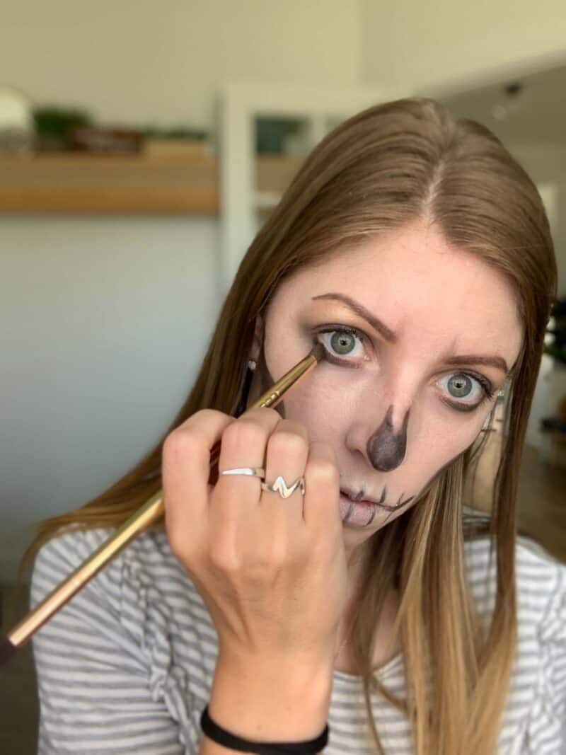 An Easy Skeleton Makeup Tutorial With Real Makeup (VIDEO) - I Spy Fabulous