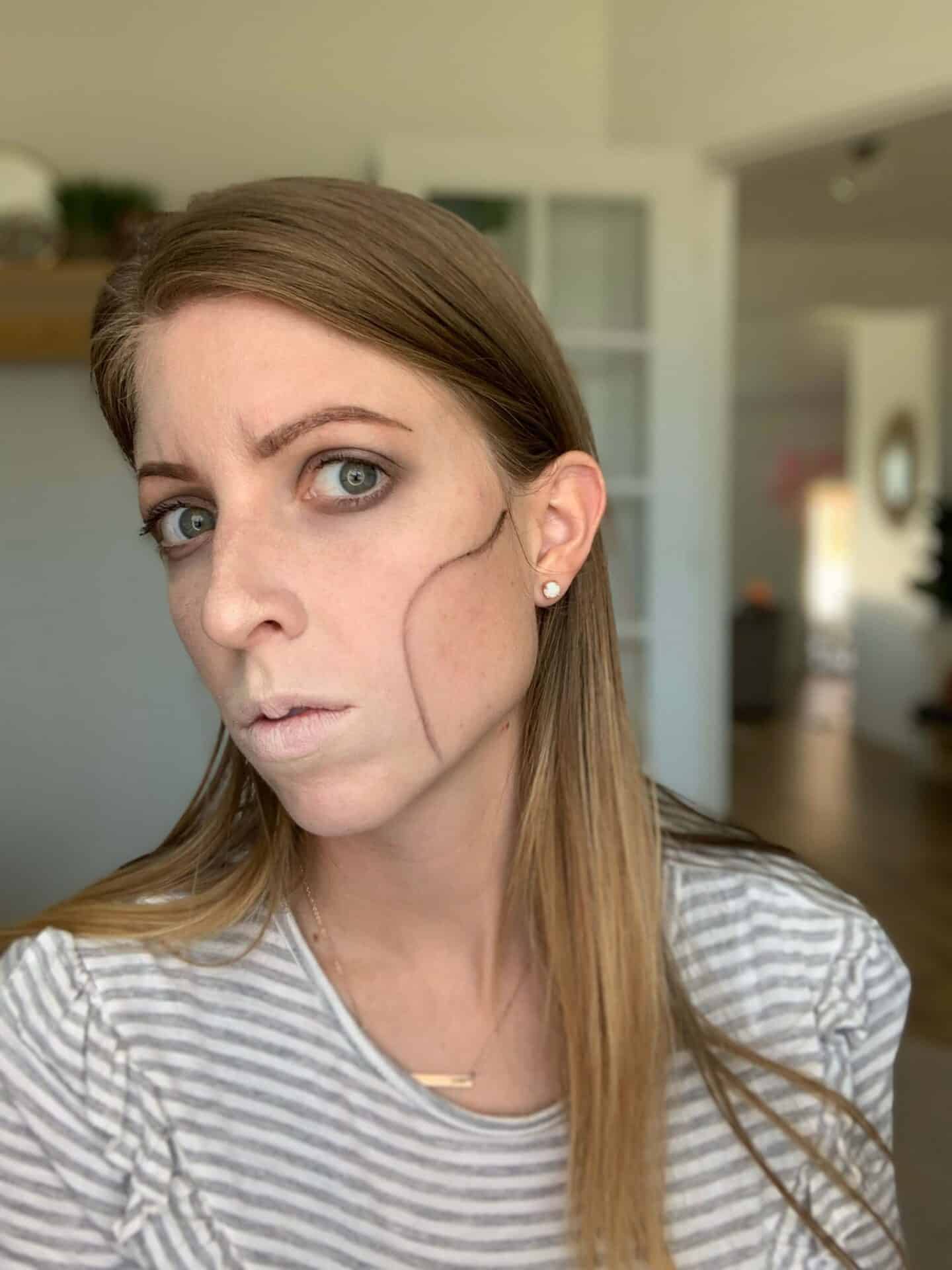 An Easy Skeleton Makeup Tutorial With Real Makeup (VIDEO) - I Spy Fabulous