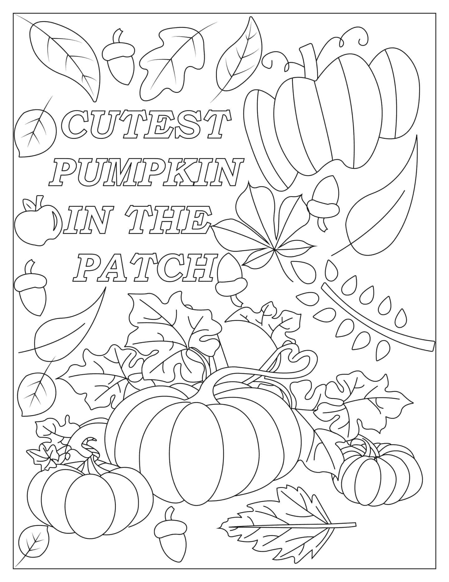 5 Free Fall Coloring Pages To Celebrate The Changing Seasons - I Spy ...