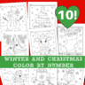 Free Winter I Spy & Coloring Page Printable - I Spy Fabulous