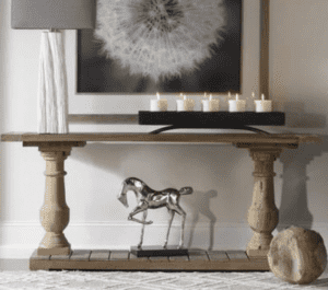 6 Restoration Hardware Inspired Console Tables for Less! - I Spy Fabulous