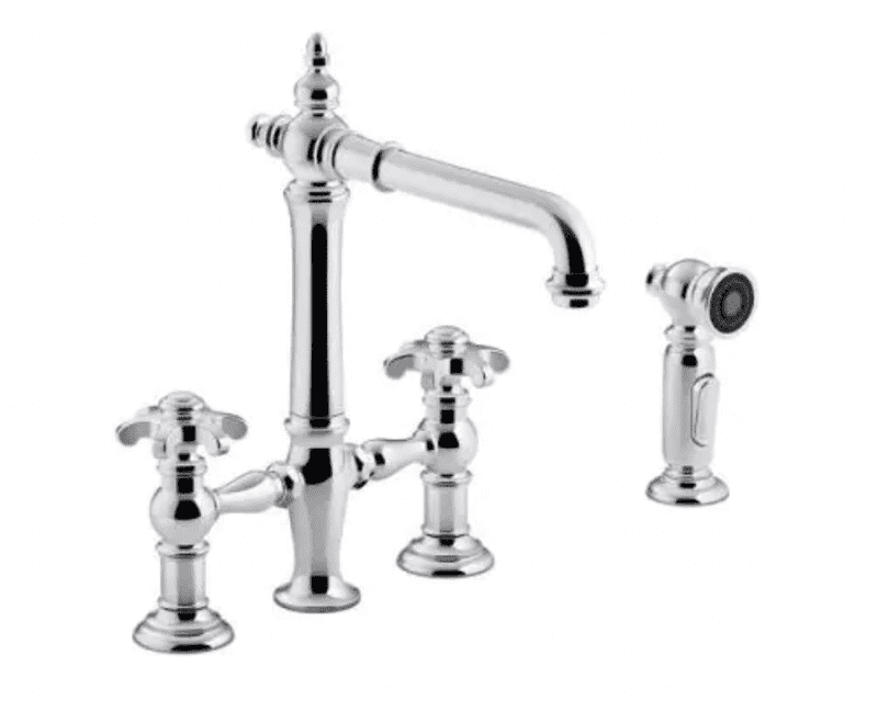 8 Best Kitchen Bridge Faucets from Modern to Traditional! - I Spy Fabulous