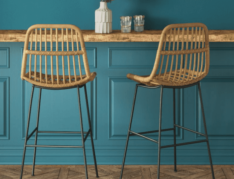 9 Chic Rattan Bar & Counter Stools for a Coastal, Cool Vibe - I Spy ...