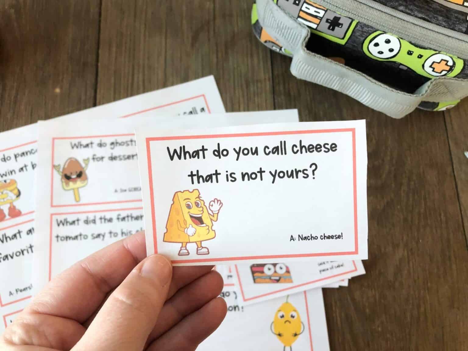 24 Free Printable Food Jokes for Kids! - I Spy Fabulous