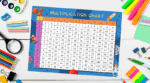 3 Free 1-12 Multiplication Chart Printables Kids Will Love - I Spy Fabulous