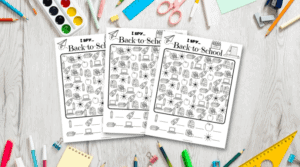 Back To School I Spy Printable - I Spy Fabulous