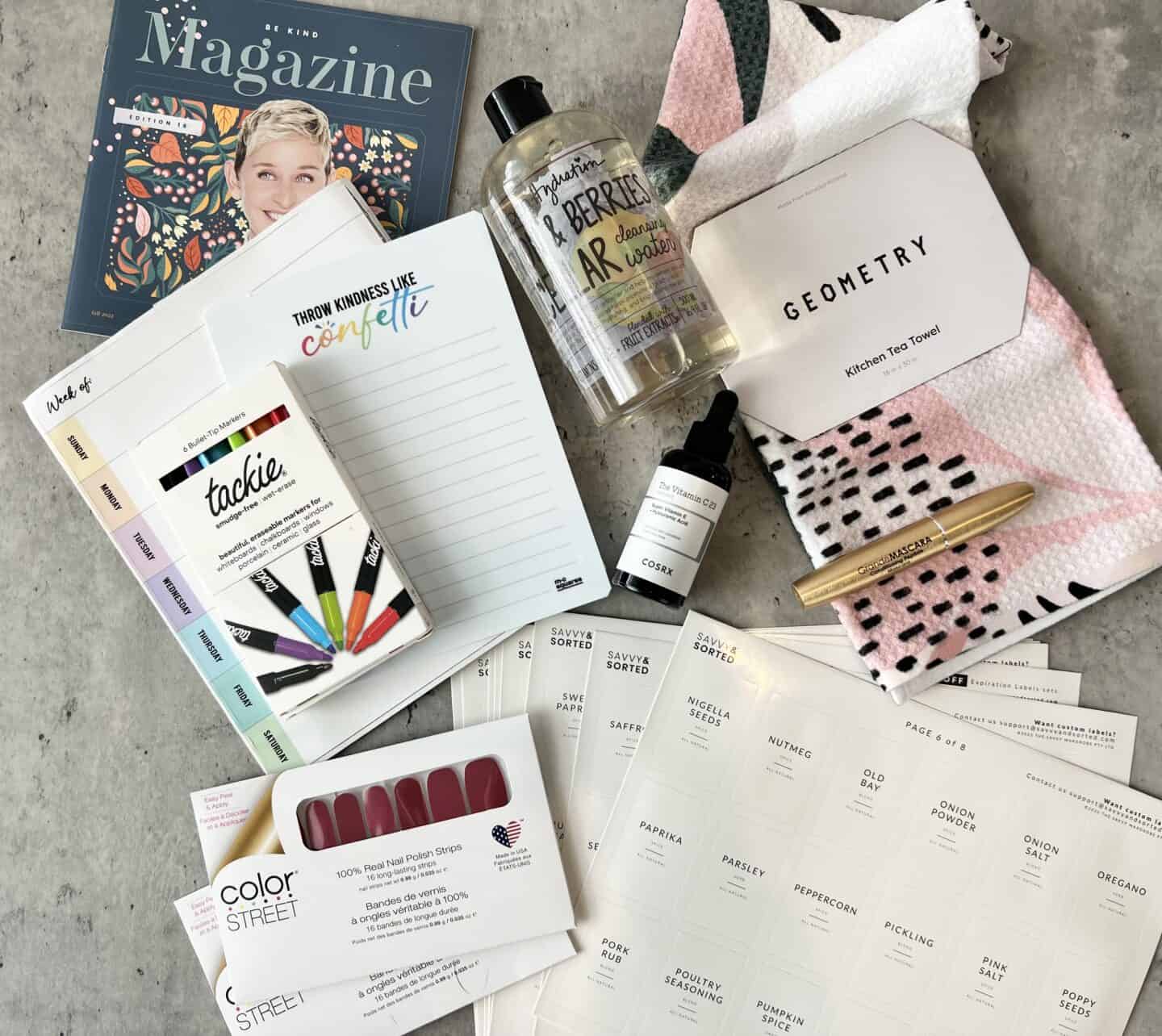 Don’t Miss the Be Kind by Ellen Fall Box: Unboxing & Review - I Spy ...