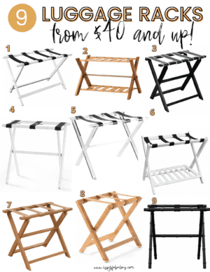10 Chic Luggage Racks for a Swanky Guest Room ($40 and up!) - I Spy ...