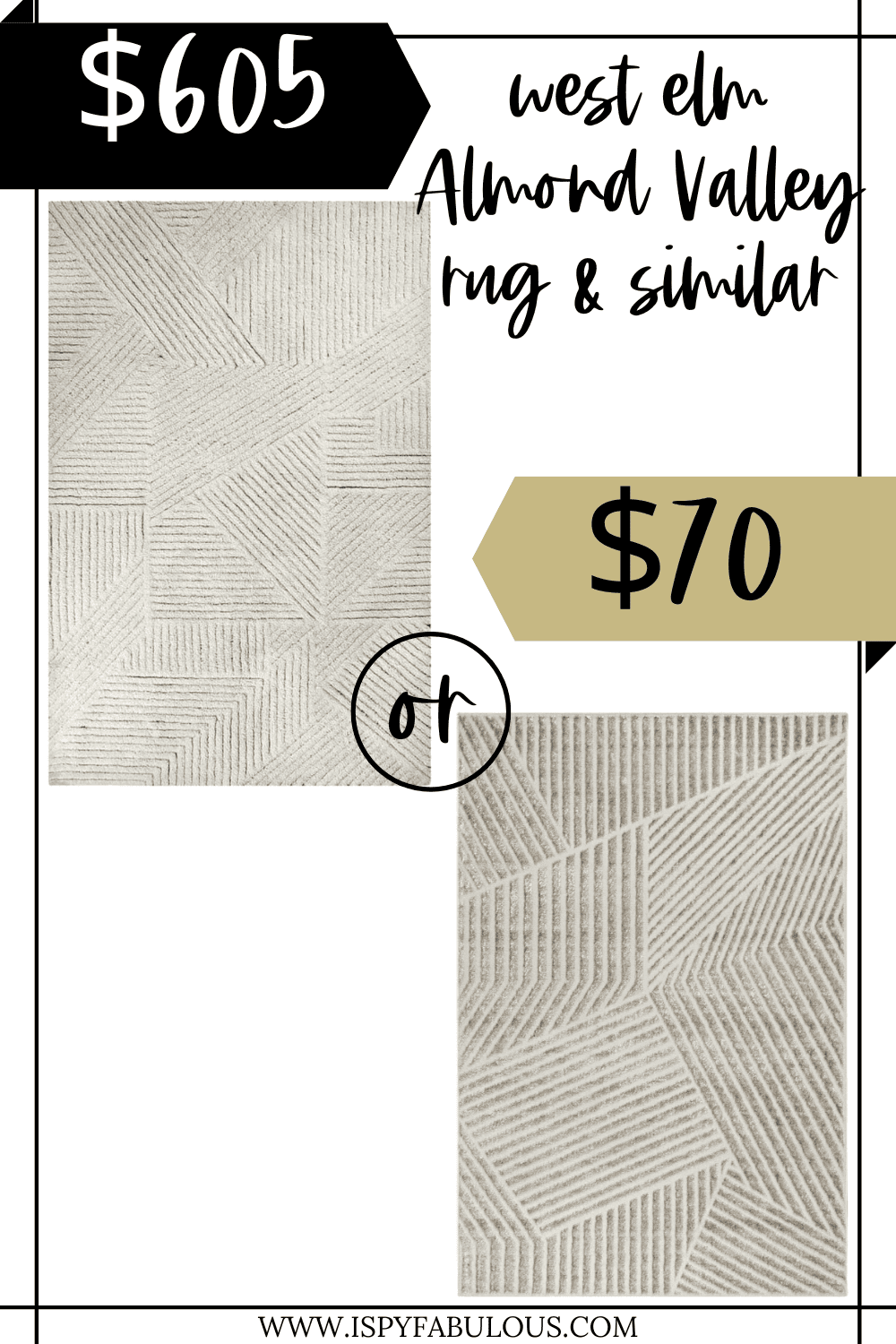 5 West Elm Rug Dupes: Colca, Souk Wool, Almond Valley, Faded Floral and ...