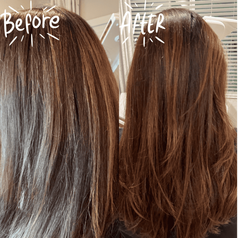 My Glaze Hair Gloss Treatment Review: Auburn Spice - I Spy Fabulous