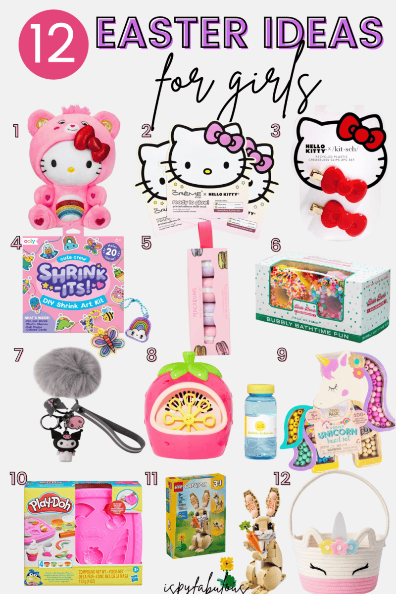 12 Easter Basket Ideas for Girls - I Spy Fabulous